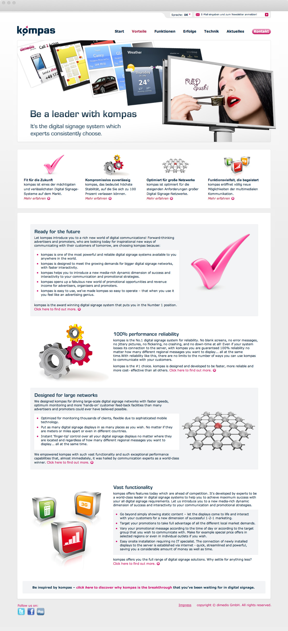 kompas-software.de | red element - Agentur für digitale Medien GmbH