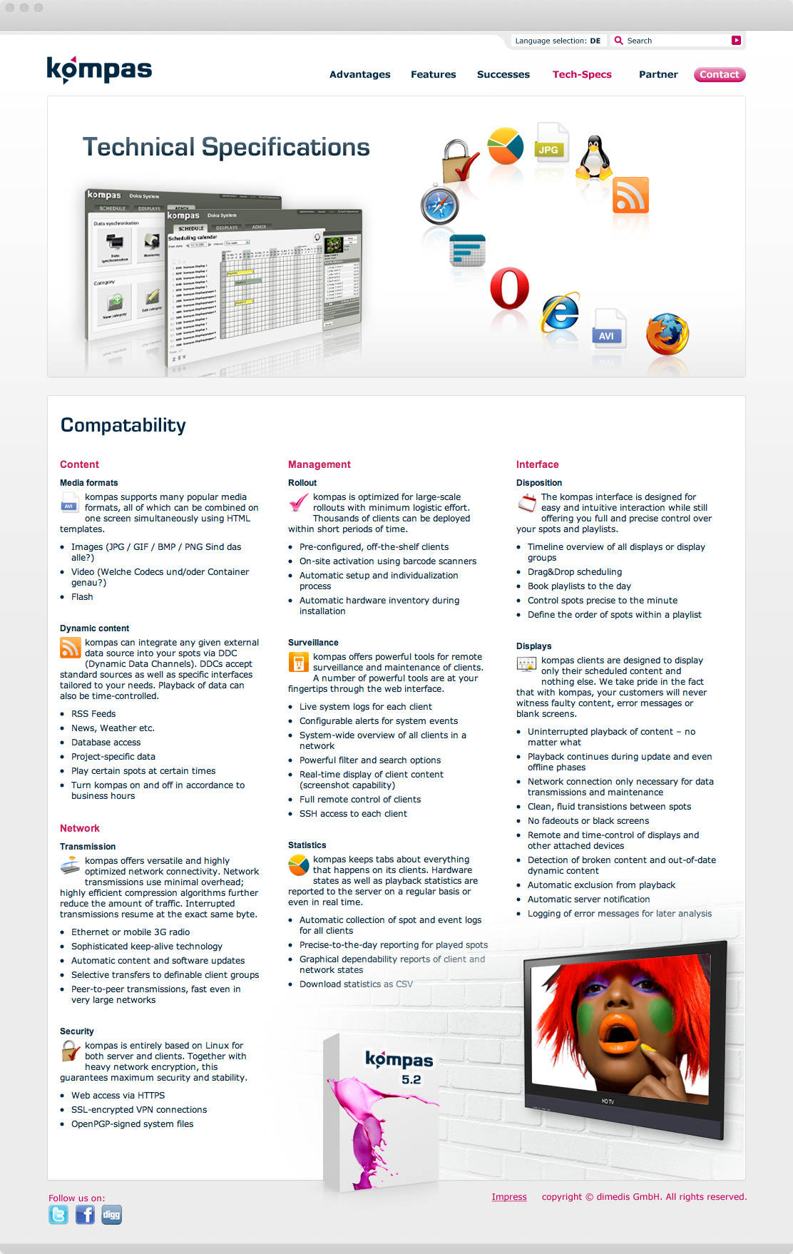 kompas-software.de | red element - Agentur für digitale Medien GmbH